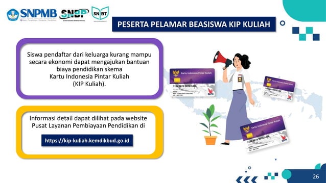 Contoh format Info penerimaan mahasiswa baru | PPT