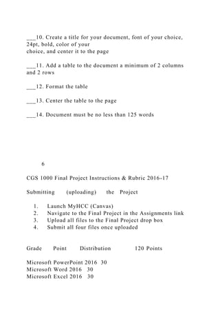 Info1100 Computer Concepts and Applications - Final Project Instru.docx