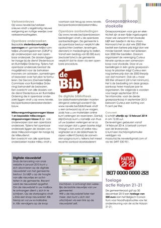 infokrant Nevele februari 2014 | PDF