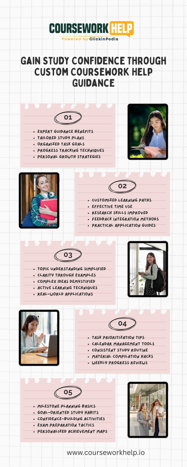 Gain Study Confidence Through Custom Coursework Help Guidance | PDF