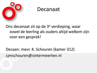 Info 3 vwo_profiel_161117 | PPT