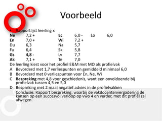 Info 3 vwo_profiel_161117 | PPT