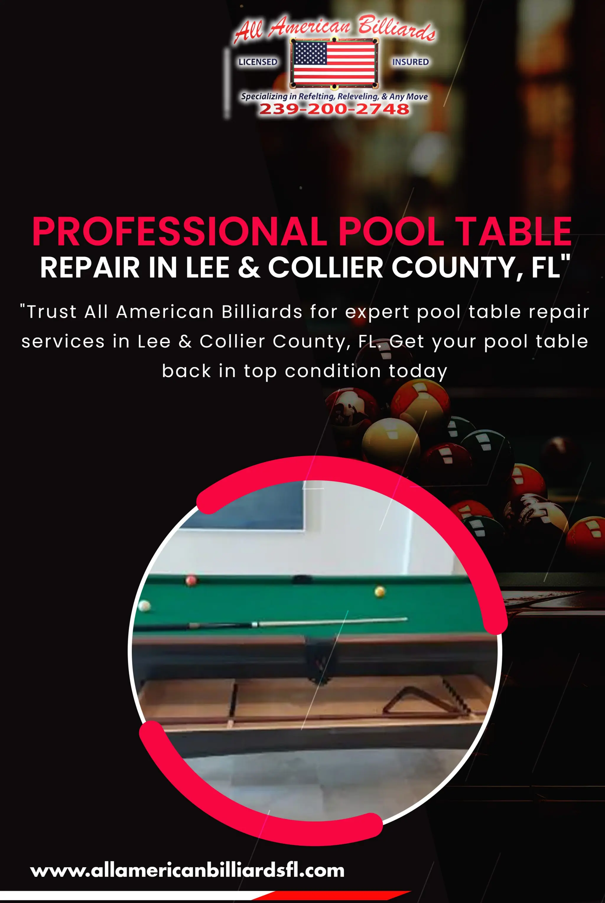 Expert Pool Table Refelting Service | All American Billiards | PDF