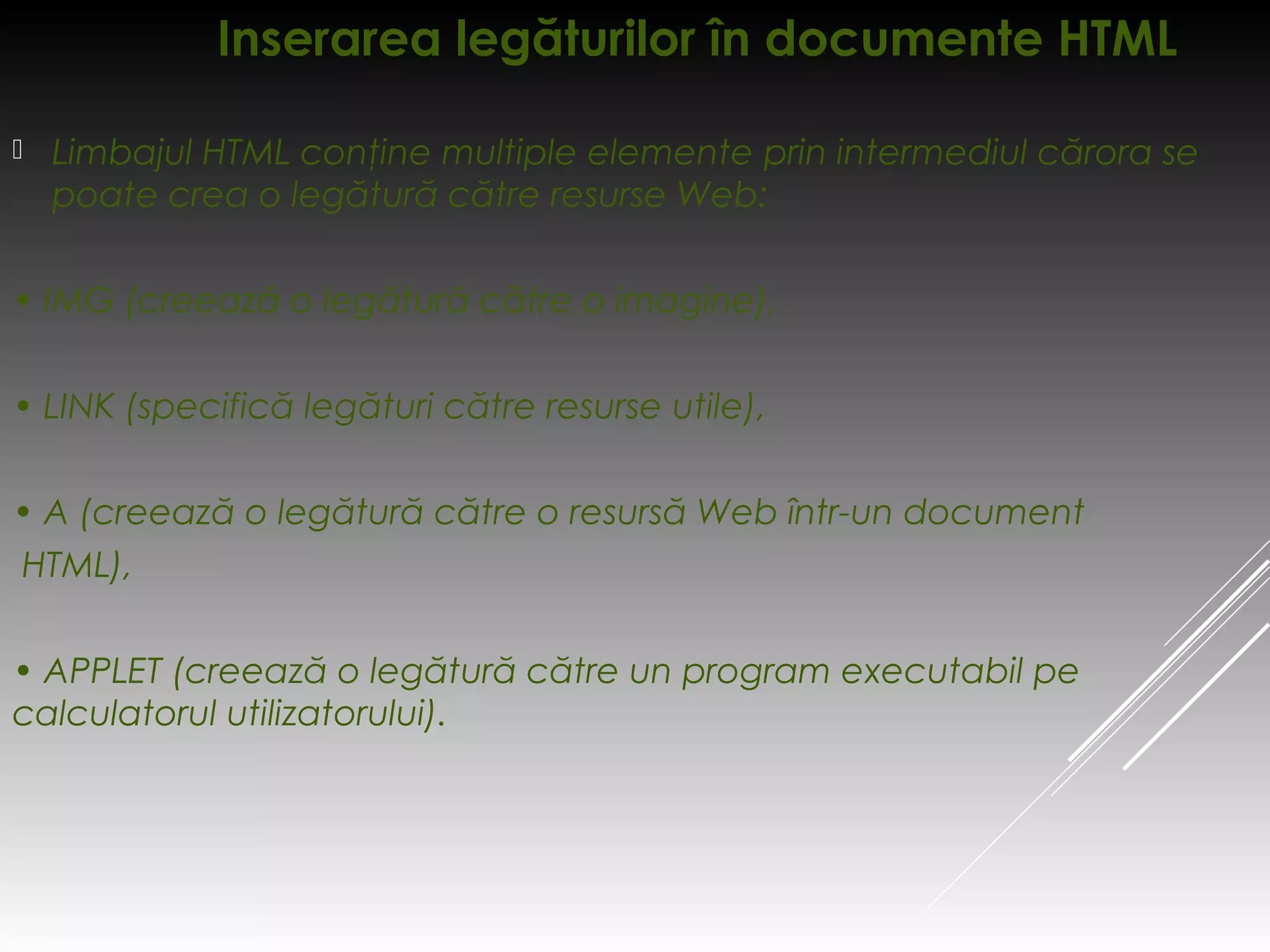 Info an 2 introducere in html | PPT