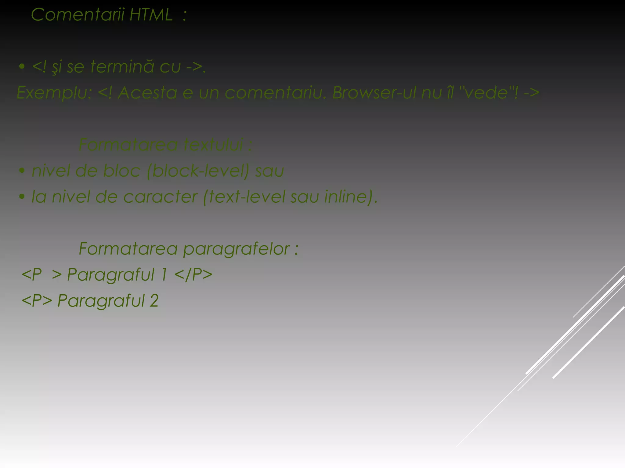 Info an 2 introducere in html | PPT