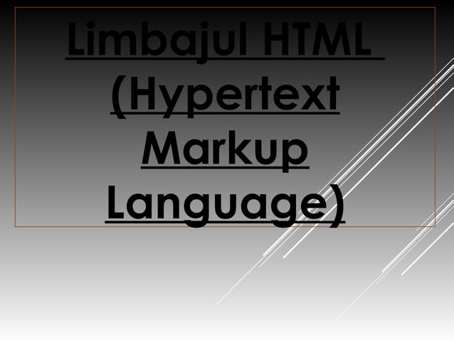 Info an 2 introducere in html | PPT