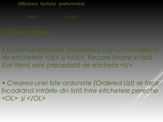 Info an 2 introducere in html | PPT