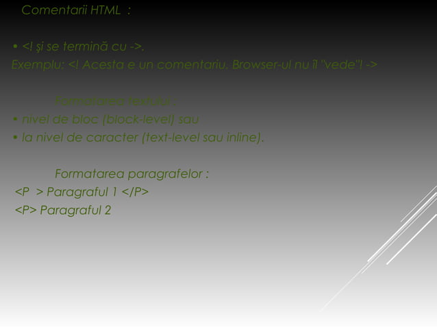Info an 2 introducere in html | PPT