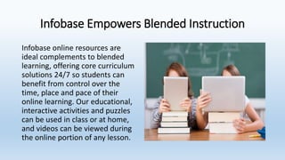 Infobase and teaching strategy | PPTX