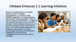 Infobase and teaching strategy | PPTX