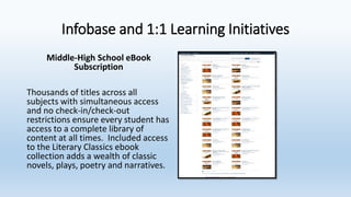 Infobase and teaching strategy | PPTX
