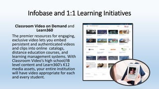 Infobase and teaching strategy | PPTX