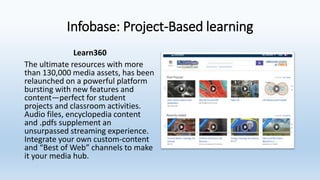 Infobase and teaching strategy | PPTX