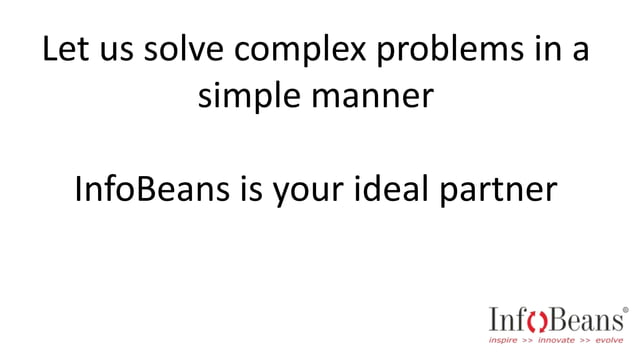 InfoBeans corporate presentation for slideshare | PPTX | Computer ...