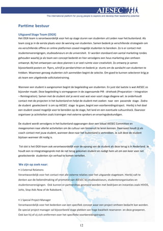 Bestuursfuncties AIESEC Leiden 2013 2014 PDF