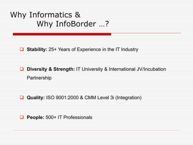 InfoBorder - Controlling Borders Through Technology | PPT