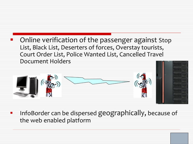 InfoBorder - Controlling Borders Through Technology | PPT