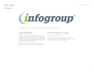 Infogroup Branding Guidelines | PPT