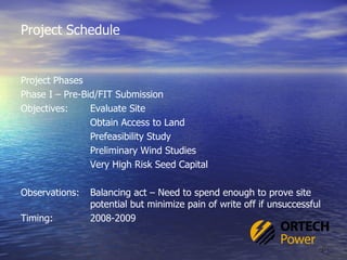 A case study in offshore wind farm project management | PPT