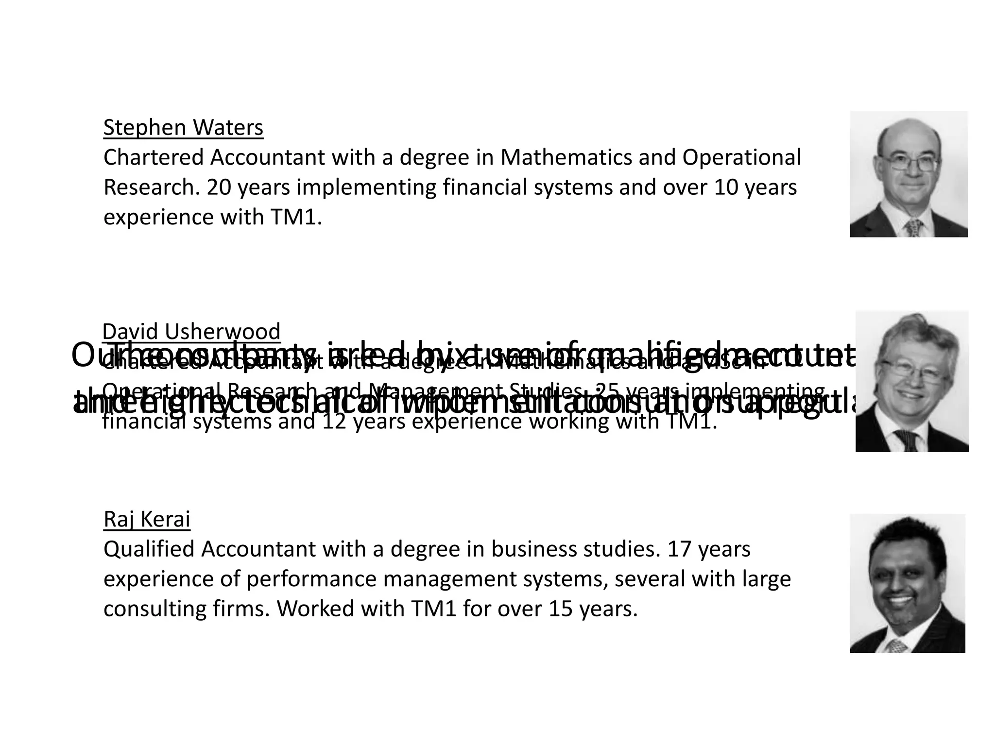 Info cat intro - tm1 | PPT