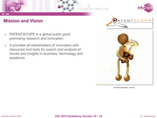 The Addition of Chemical Search Capabilities to PATENTSCOPE: Turning a ...