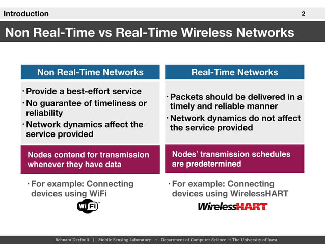 Mobility-Aware Real-Time Scheduling for Low-Power Wireless Networks | PPT