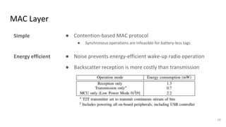 Multi-hop backscatter Tag-to-Tag Networks | PPT