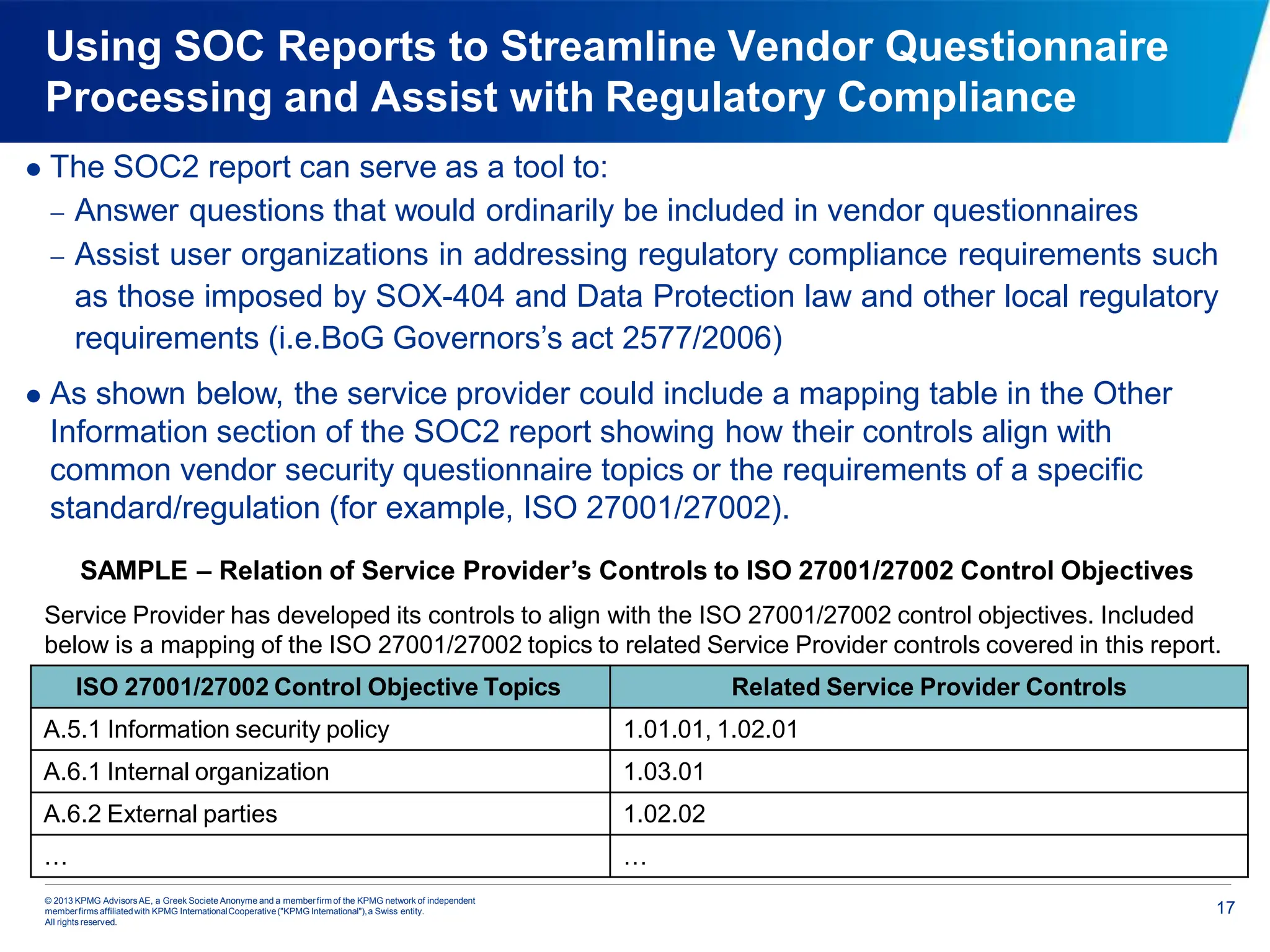 SOC 2 presentation. Overview of SOC 2 assessment | PPTX