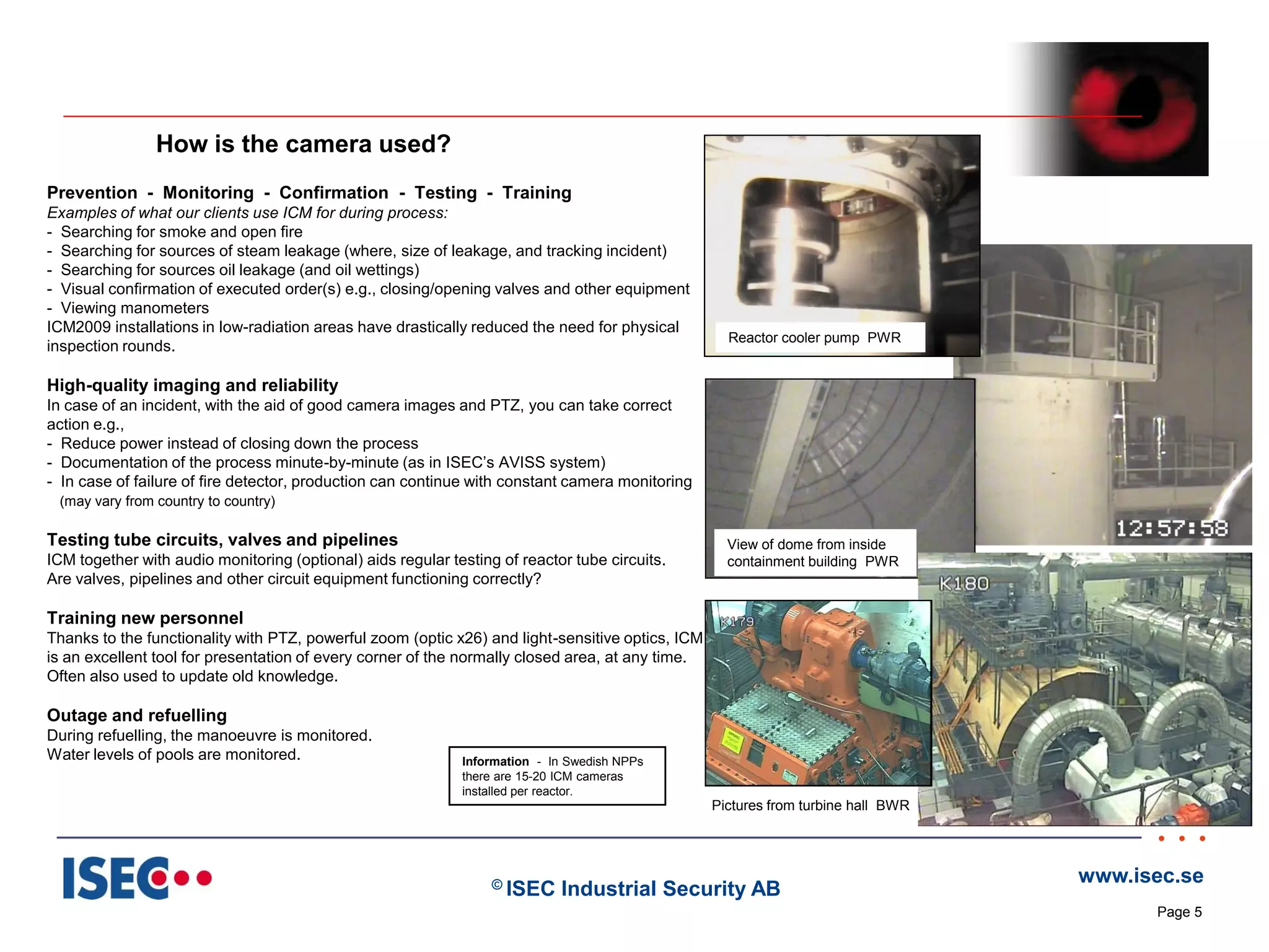 Info containment camera icm2009 eng 110524 | PDF