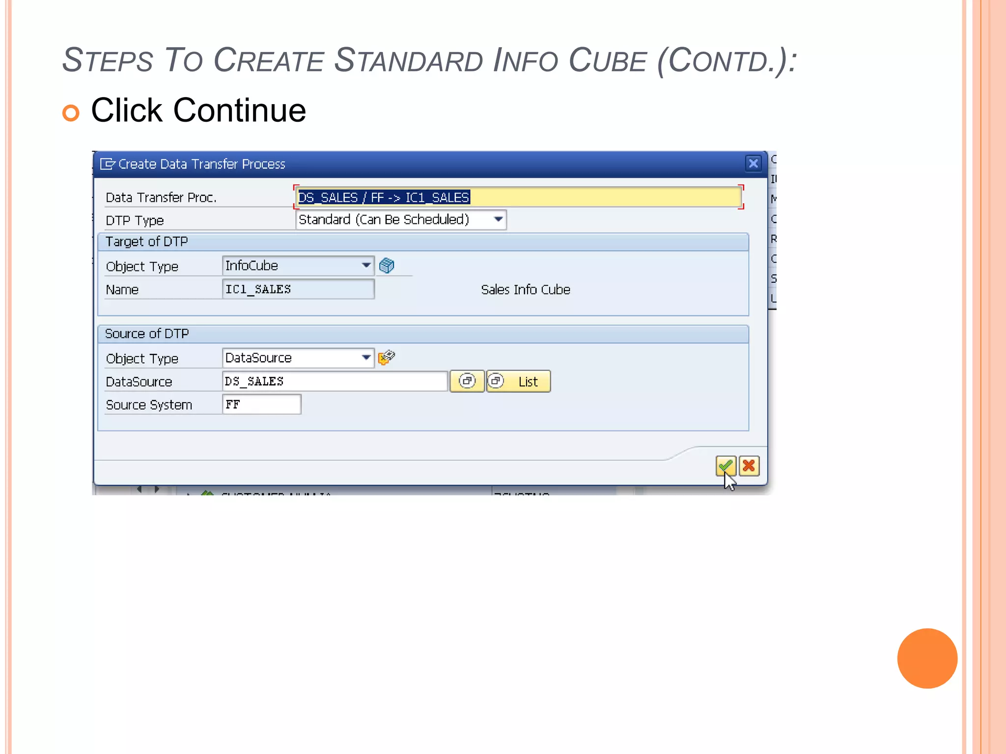 SAP BW - Info cube | PPTX