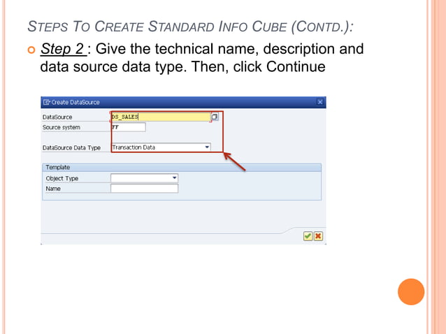 SAP BW - Info cube | PPTX