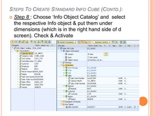 SAP BW - Info cube | PPTX