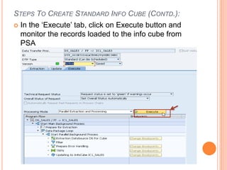 SAP BW - Info cube | PPTX
