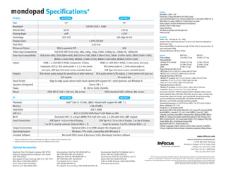 InFocus Mondopad | PDF