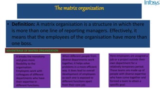 Infosys h.r organization structure | PPTX
