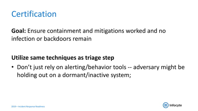 Cybersecurity Incident Response Readiness: How to Find and Respond to ...