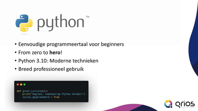 Infodag ict programmeren | PPT