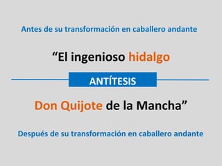 Don Quijote de la Mancha | POT