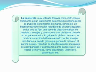 LOS INSTRUMENTOS MUSICALES PARA PARVULITOS | PPTX