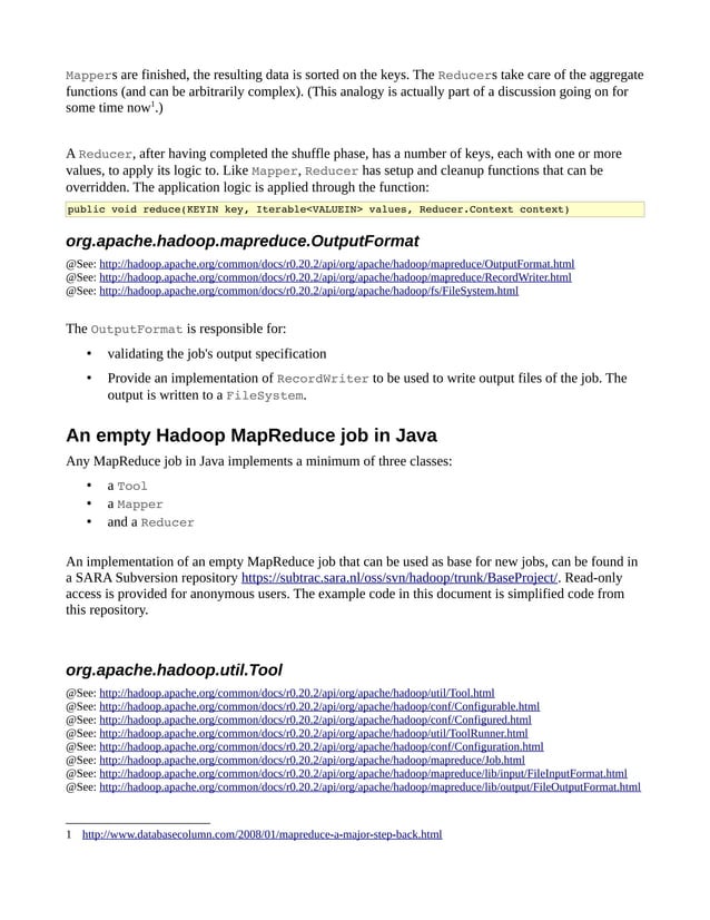 Hadoop Hackathon Reader | PDF