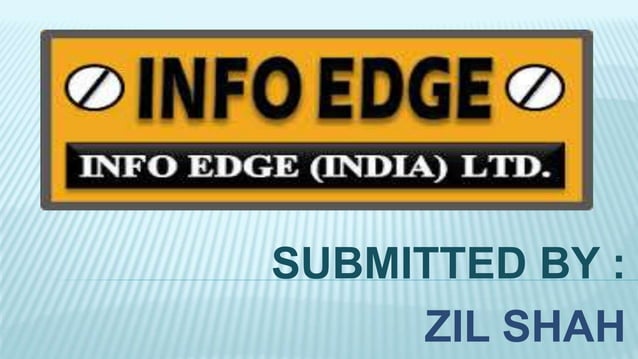 Info Edge (India) Ltd. | PPT