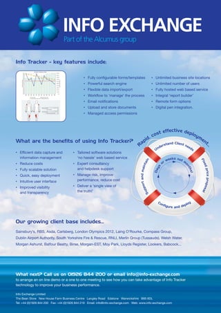 Info Exchange Health & Safety | PDF