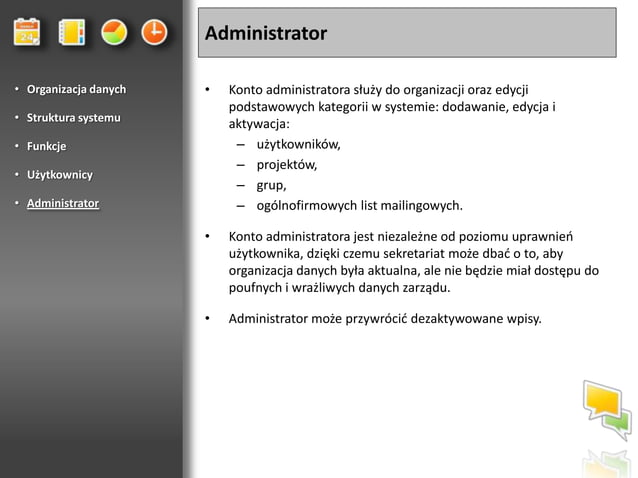 infoFLOW - struktura systemu i funkcje | PPT