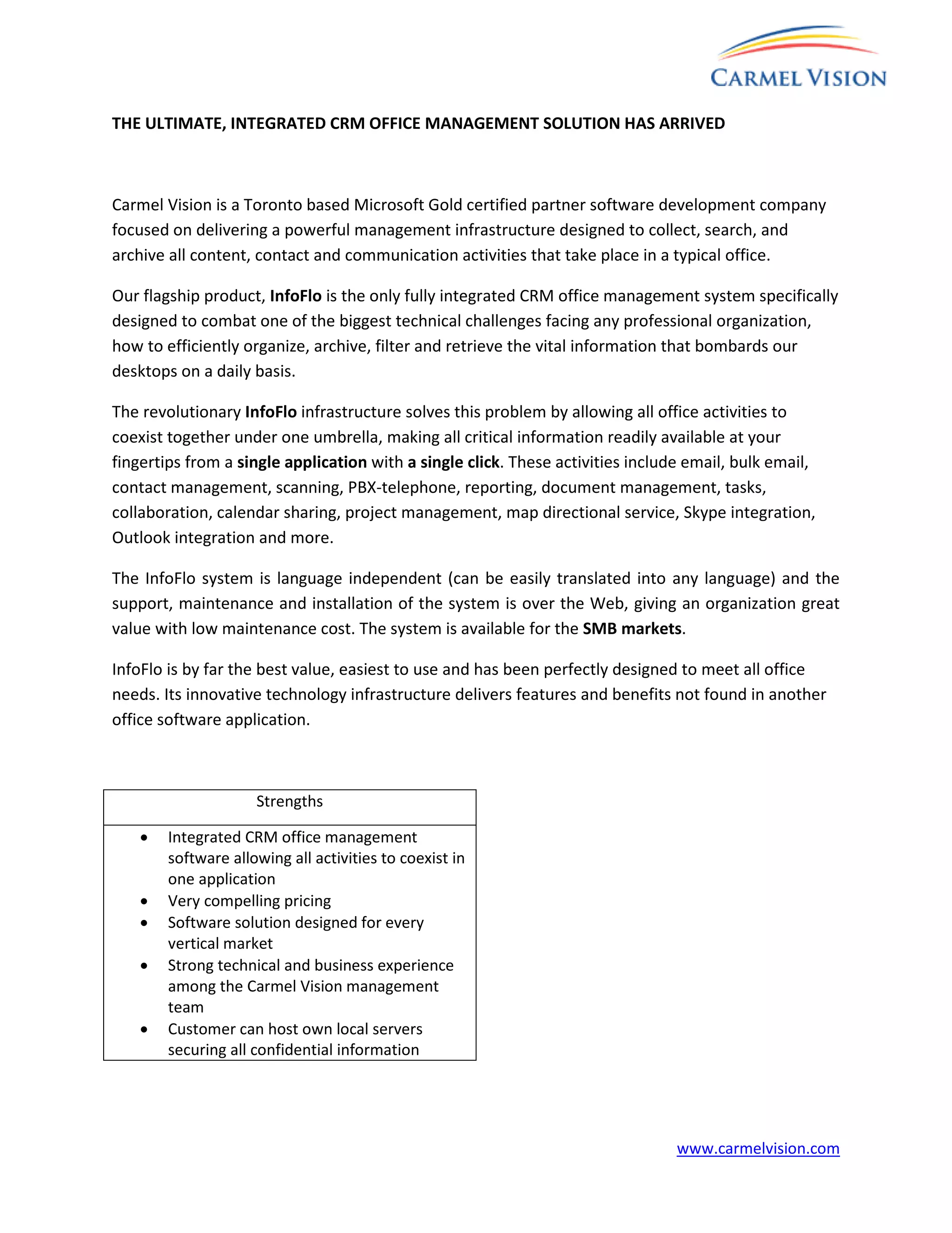 InfoFlo Whitepaper | PDF