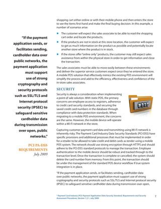 Going Mobile in the Retail Environment | PDF