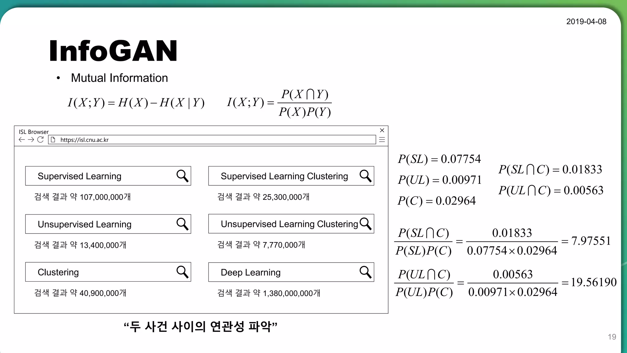 InfoGAN : Interpretable Representation Learning by Information ... InfoGAN : Interpretable Representation Learning by Information ...