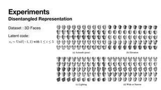 InfoGAN: Interpretable Representation Learning by Information Maximizing Generative Adversarial ...