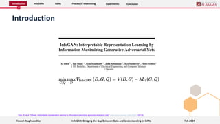 InfoGAN:Bridging the Gap Between Data and Understanding in GANs | PPT