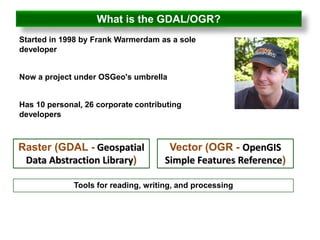 Info gdal 20150915 | PPT