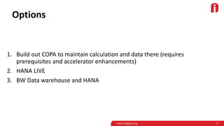 COPA reporting challenges and HANA | PPTX
